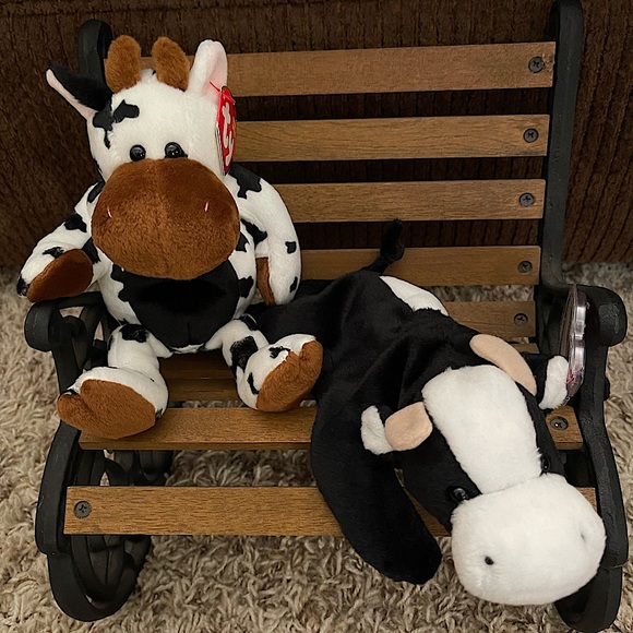 Ty | Toys | Beanie Babies Cows | Poshmark